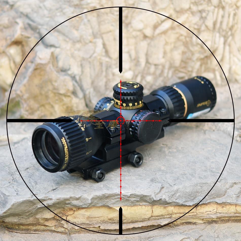 SNIPER/狙击手VT3-12X32FPMAOGL短款前置高清抗震瞄准镜 - 金雕猎手光学