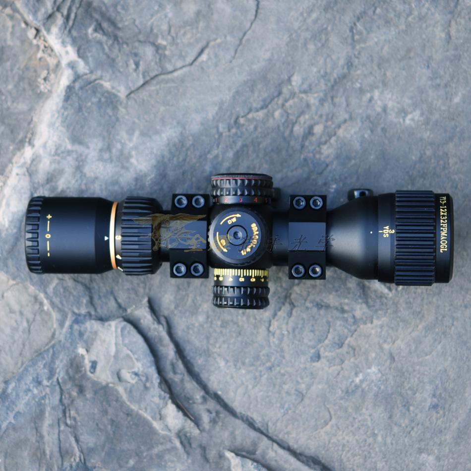 SNIPER/狙击手VT3-12X32FPMAOGL短款前置高清抗震瞄准镜 - 金雕猎手光学